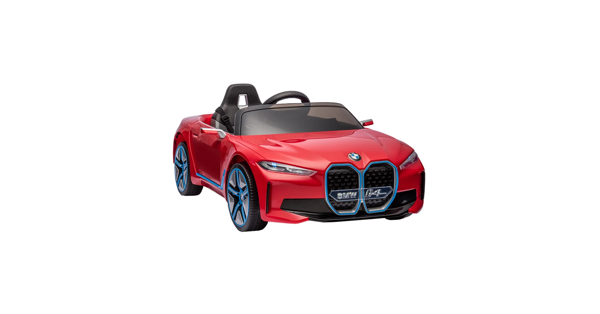 Elektromos autó BMW i4 cabrio piros - Leziter