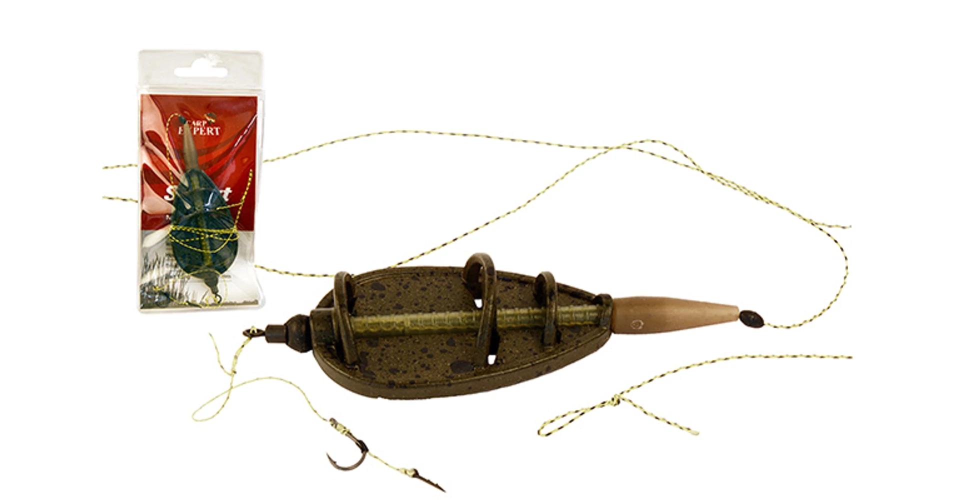 METHOD RIG WITH BAIT STING 50 SPIN10 - Feeder,Method kosarak