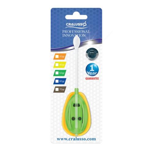 CRALUSSO BIG ROCKET METHOD KOSÁR+TÖLTŐ FLUO ZÖLD (1+1DB/CSOMAG) 70 G ...